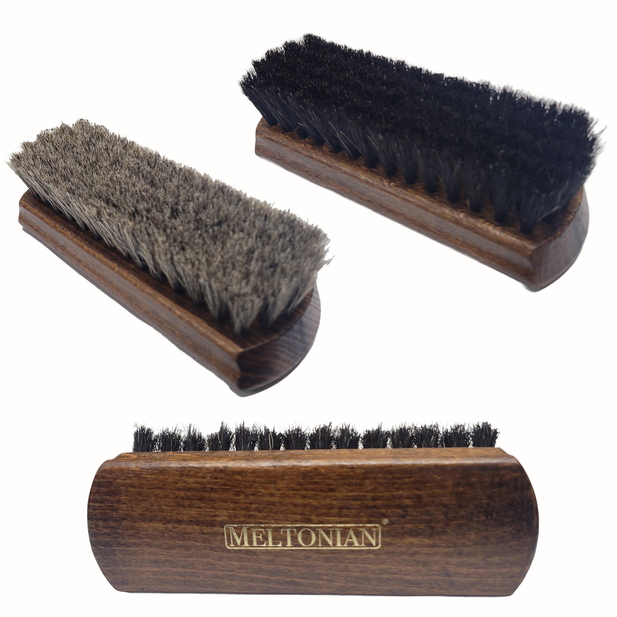 Brush - Horsehair Shine Brush – Meltonian Shoe and Leather Care